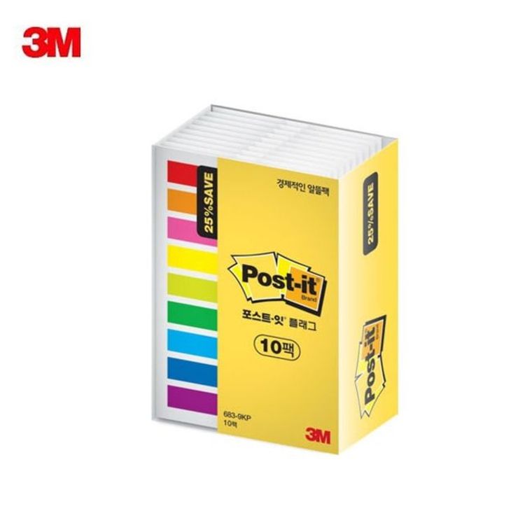 3m 알뜰팩 683 9kp 10 플래그 포스트잇 홈플러스 택배배송