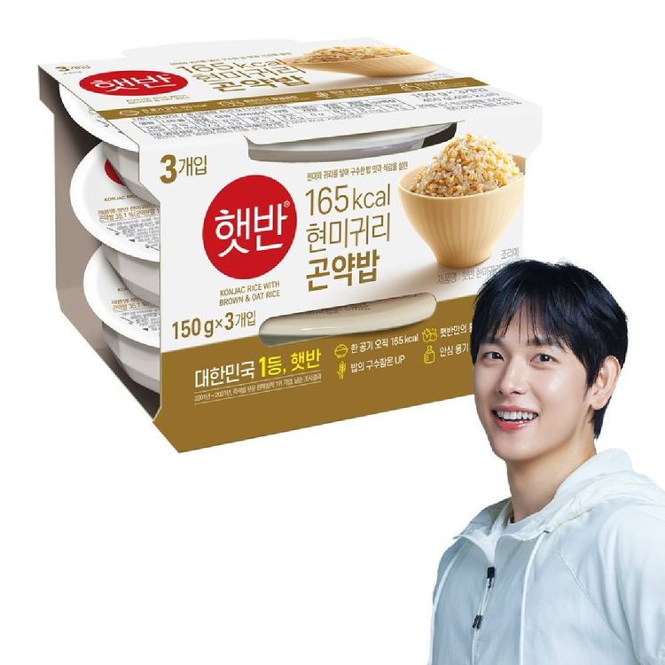 CJ 햇반 현미귀리 곤약밥 150G*3 | 홈플러스