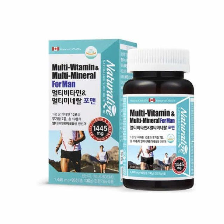 네추럴라이즈 멀티비타민 앤 멀티미네랄 포맨 1445mg X 90정 홈플러스 택배배송