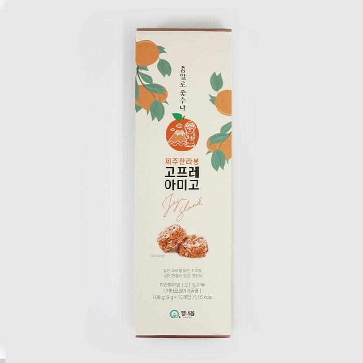 제주 고프레 아미고 한라봉 맛 크런치 홈플러스 택배배송