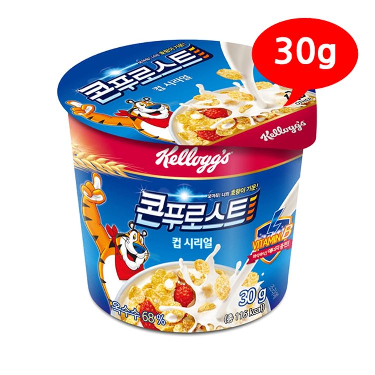 7205100 켈로그 콘푸로스트 컵시리얼 30g 홈플러스 택배배송