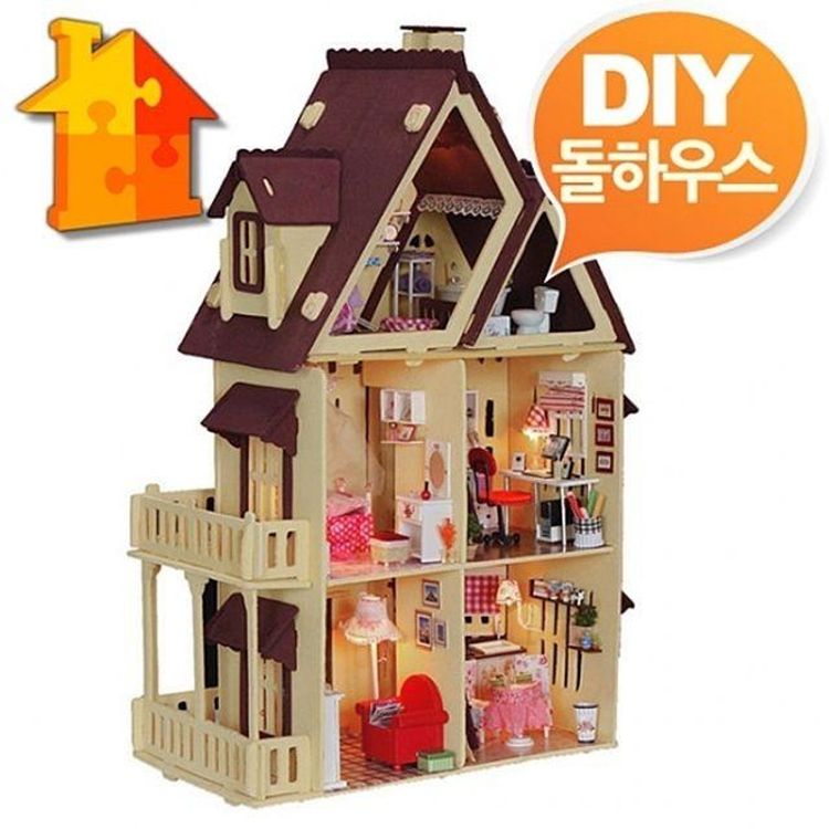 Diy 돌하우스 리틀하우스 미니어쳐 만들기 미니어처 인형의집 디오라마 Doll 홈플러스 택배배송