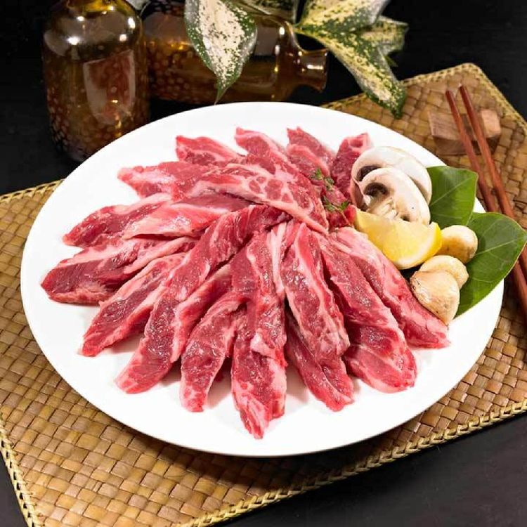 삼삼한 맛있는 한우 갈비살100g2팩 암소1등급m 홈플러스 택배배송