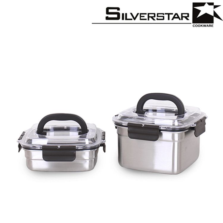 Silverstar 실버스타 오아이씨 국내산 돔형 스텐김치통 핸디 2종 홈플러스 택배배송