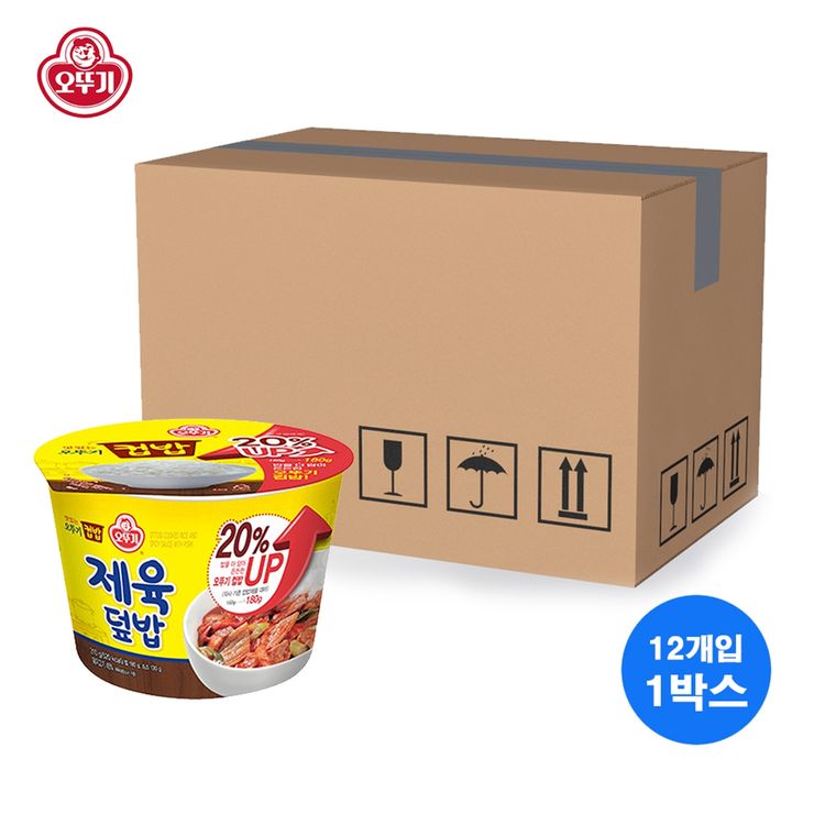 오뚜기 컵밥 제육덮밥 310g 12개입 1박스 홈플러스 택배배송