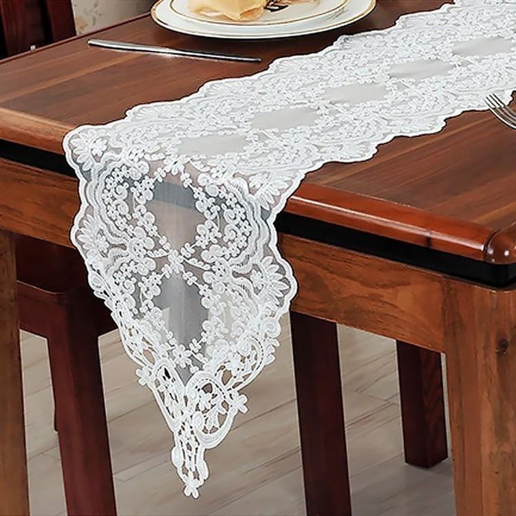 장식테이블러 식탁러너 러너180x30cm 레이스 레이스러너 테이블러너 화이트 아벨리 테이블 홈플러스 판매자택배
