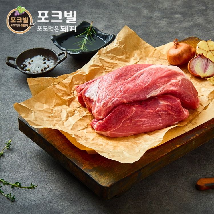 산지직송 포크빌 한돈 농협 국내산 앞다리 수육용 500g 2개입 홈플러스 판매자택배