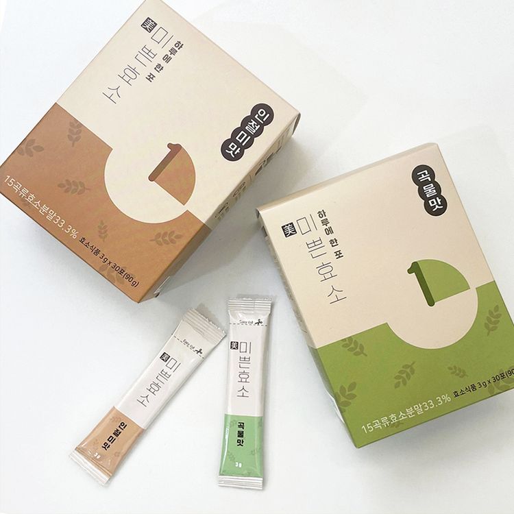 편한한끼 역가수치높은 곡물 효소 미쁜효소 1박스 3gx30포 곡물맛인절미맛택1 홈플러스 택배배송