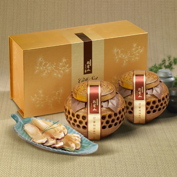 참자연 산山꿀 자연송이 담은꿀도자기 600×2개 홈플러스 택배배송