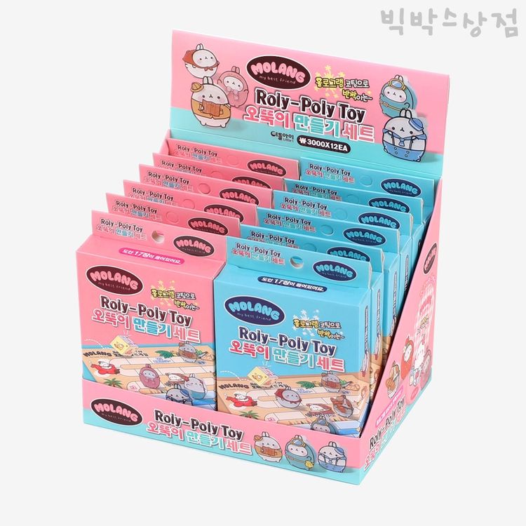 몰랑 오뚝이 만들기세트 12개입 Box Diy 종이접기 꾸미기 놀이 집콕놀이 어린이 보 홈플러스 택배배송