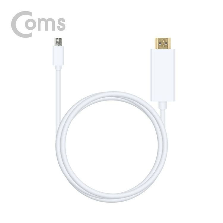 Coms 디스플레이 포트 To Hdmi 케이블 2m Mini Dp 홈플러스 택배배송
