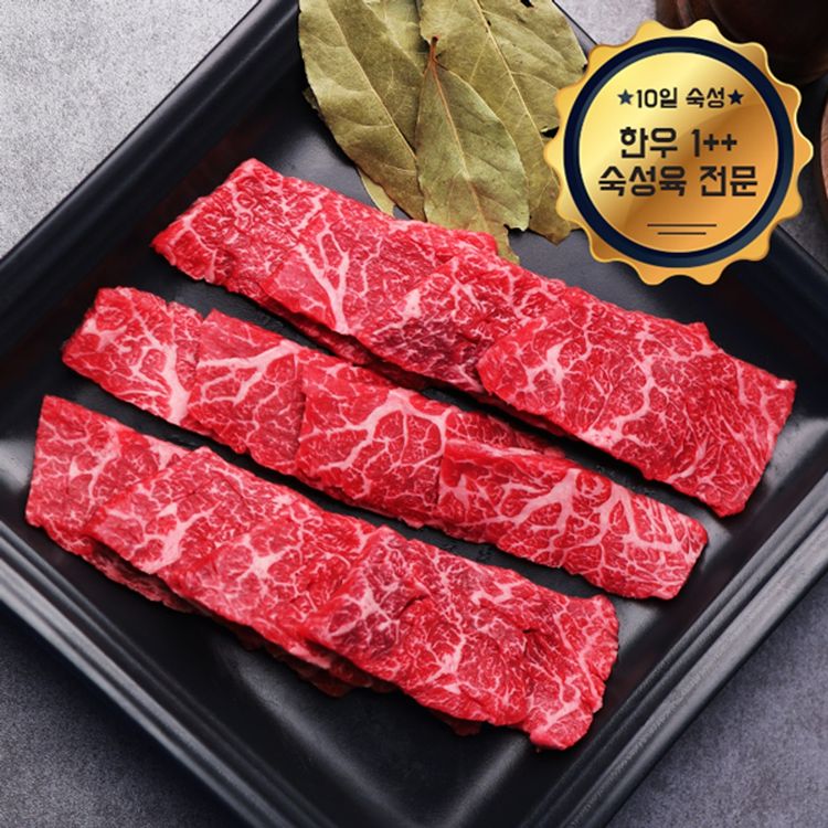 냉장 숙성육 19등급 숙성한우 치마살 300g 홈플러스 택배배송