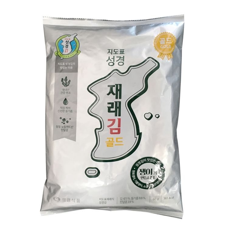 지도표 성경김 재래식 골드 전장김 60gx20봉 조미김 홈플러스 택배배송
