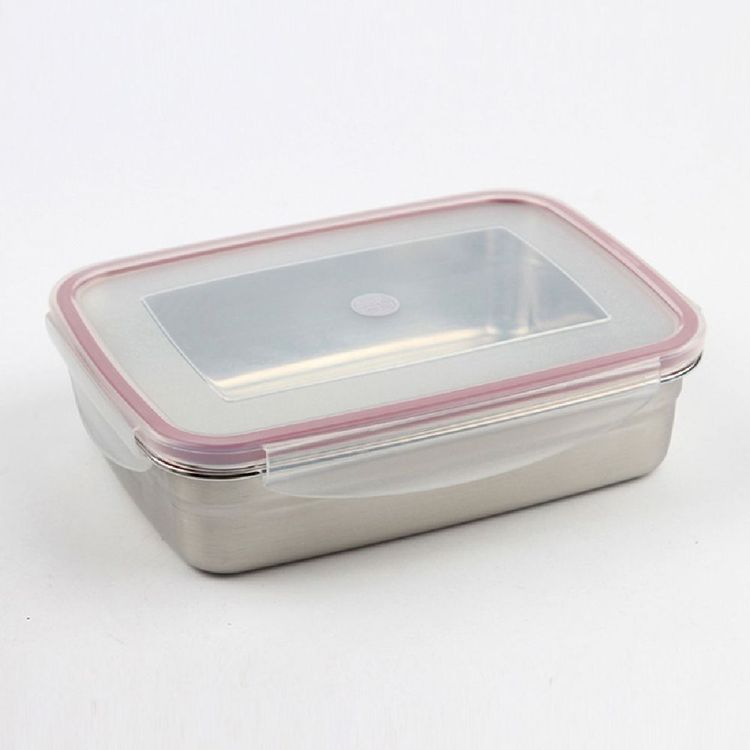 스텐 N8241b7e9eb 스틸 직사각 밀폐 용기 7호 1900 Ml 홈플러스 택배배송