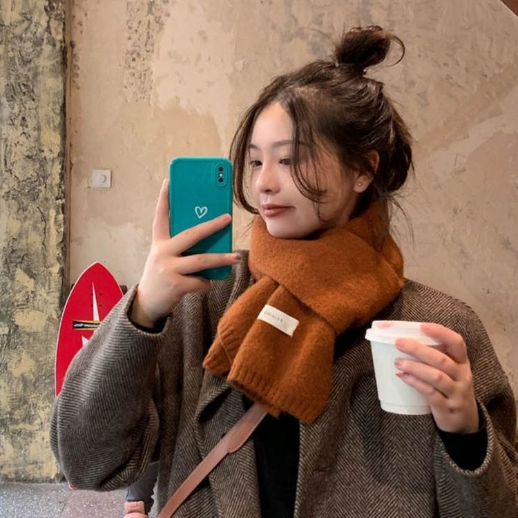 여성 겨울 숏 목도리 짧은 머플러 넥워머 방한목도리 홈플러스 택배배송
