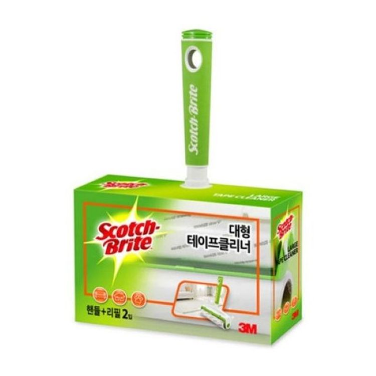3m Nb232ad8d8c 스카치브라이트 대형 테이프클리너 핸들1 리필2 홈플러스 택배배송