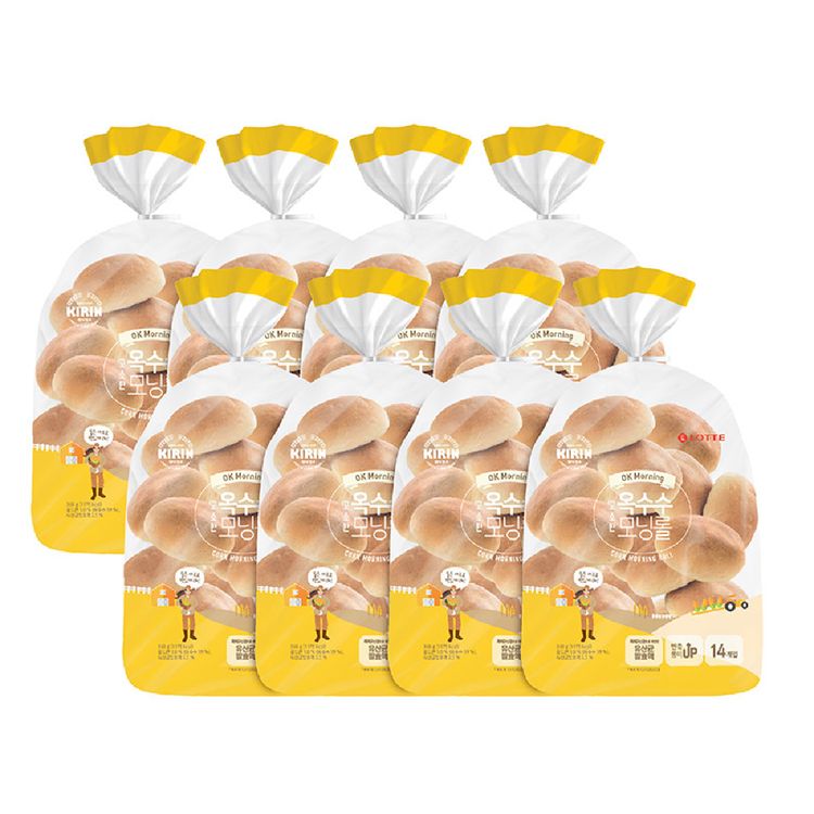 기린 고소한 옥수수 모닝롤 360g14개입 X8개 홈플러스 택배배송