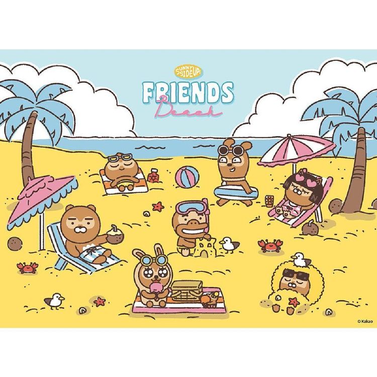 직소퍼즐 카카오프렌즈 해변으로 가요 150피스 홈플러스 택배배송