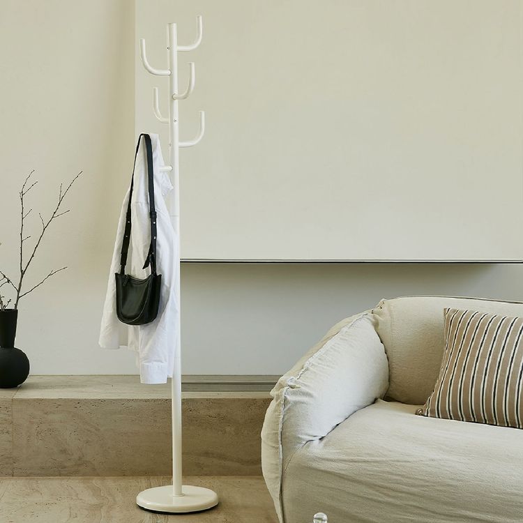 [한샘] 스탠드 옷걸이 사무실 옷방 철제 행거 화이트 | 홈플러스 택배배송