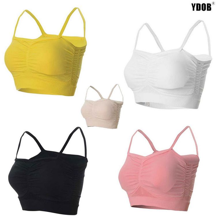Ydob 냉감소재 심리스 포인트 탑브라노와이어스포츠브라브라탑 탱크탑요가복 운동복 헬스 홈플러스 택배배송