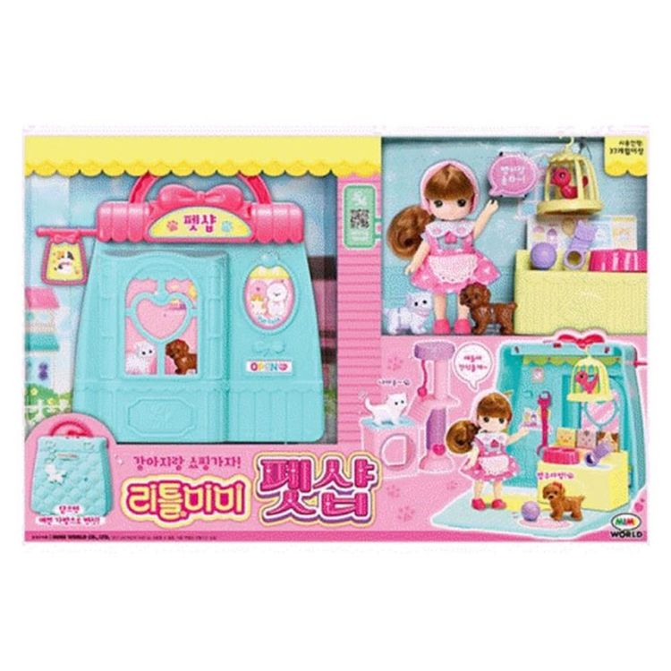 리틀미미 펫샵 1p 인형 역할놀이 가방 장난감 선물 홈플러스 택배배송