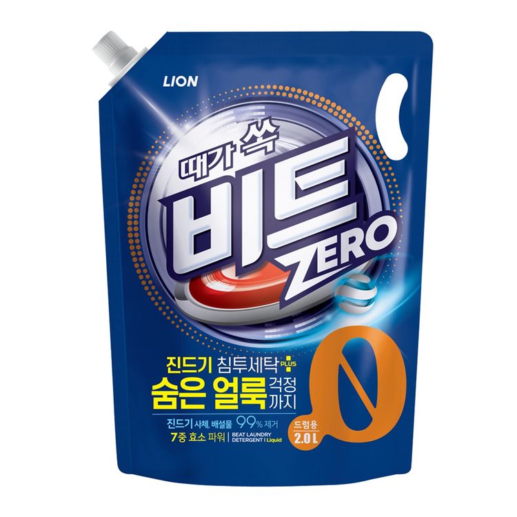 Lion 때가쏙비트 드럼 진드기 침투세탁 리필 2l 홈플러스 택배배송