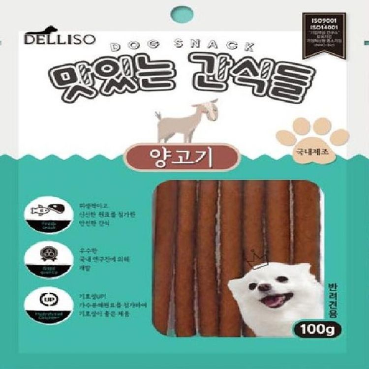 델리소 양고기져키 100g 애견 반려견 댕댕이 간식 홈플러스 택배배송