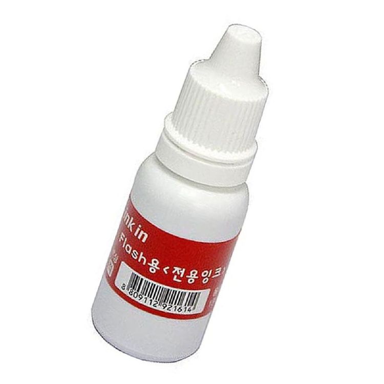 자동 스탬프 잉크 불변잉크 적 17ml 1p 프린트 도장 홈플러스 택배배송