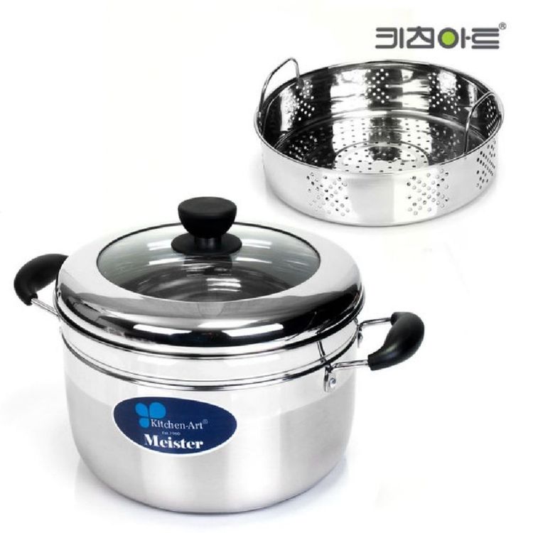키친아트 냄비 마이스터 일식찜기 22cm 홈플러스 택배배송