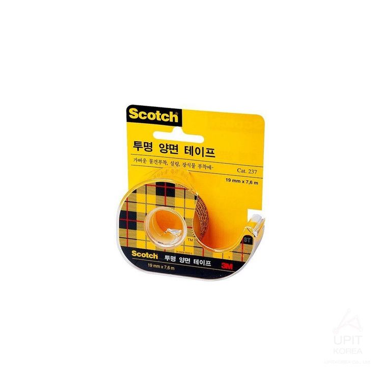 스카치 투명 양면 테이프 디스펜서 237 19mmx76m 홈플러스 택배배송