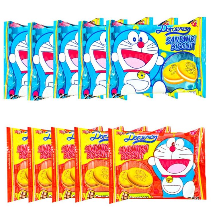 도라에몽 샌드위치비스킷세트 밀크향 5개초콜릿향 5개 홈플러스 택배배송