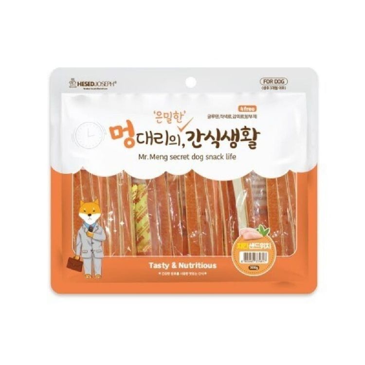 3개멍대리의 은밀한 간식생활치킨샌드위치300g 홈플러스 택배배송