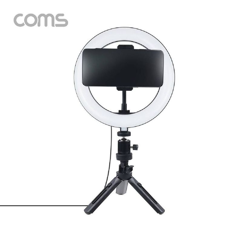 Led 링 라이트 삼각대 포함 원형 램프랜턴 20cm 홈플러스 택배배송