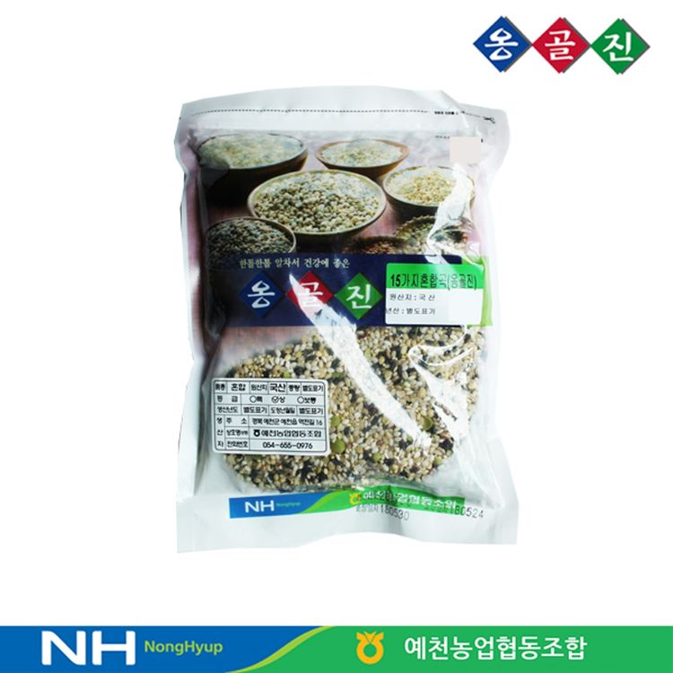 예천농협 옹골진 국내산 잡곡 혼합15곡 500g 홈플러스 택배배송