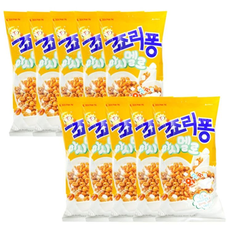 크라운 조리퐁마시멜로 조리퐁마시멜로 10개 홈플러스 택배배송