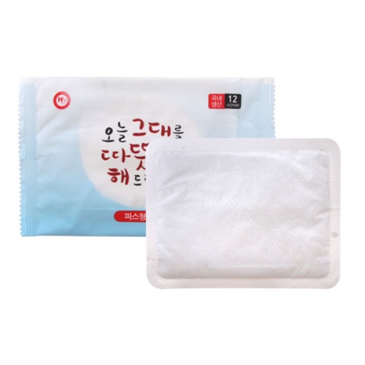바보사랑 캘리그라피 파스형 핫팩 홈플러스 택배배송