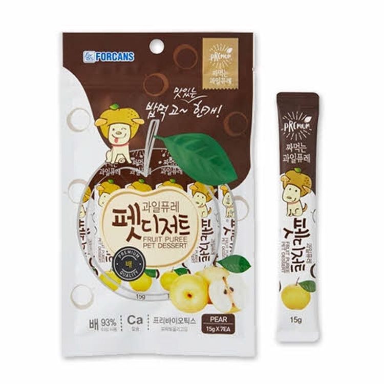 포켄스 포켄스 과일퓨레 펫디저트 배 15gx7개입 홈플러스 택배배송