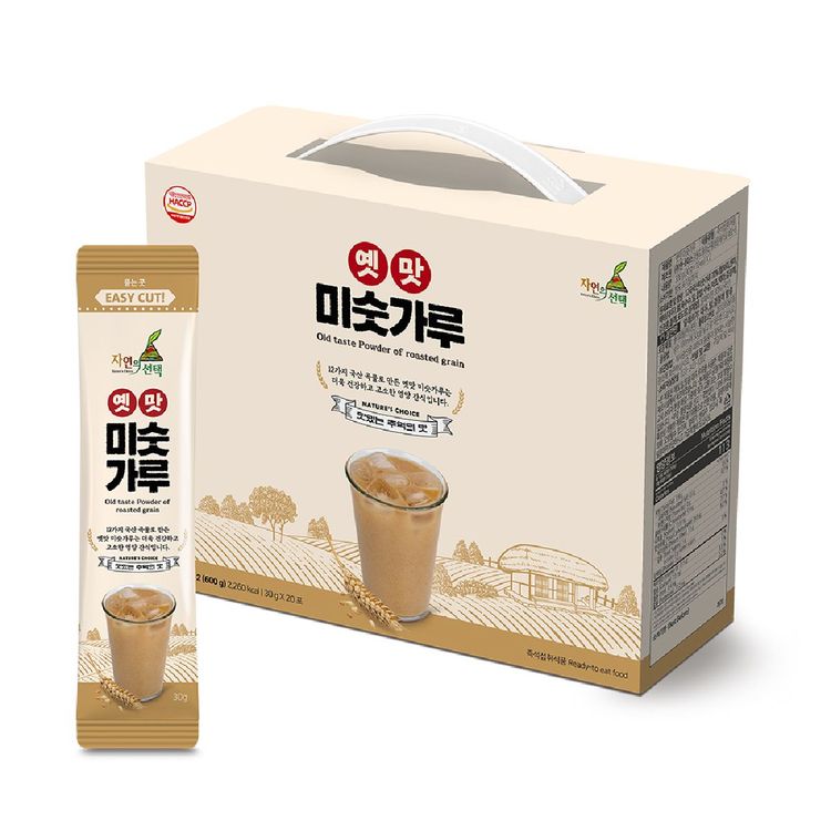 자연의선택 국내산 12곡물 옛맛미숫가루 선물세트 300gx2박스 홈플러스 택배배송
