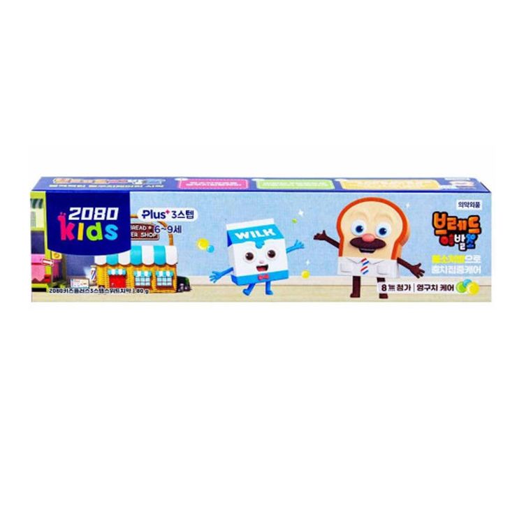 애경 2080 키즈플러스 3스텝 스위트 치약 80g 6 9세용 홈플러스 택배배송