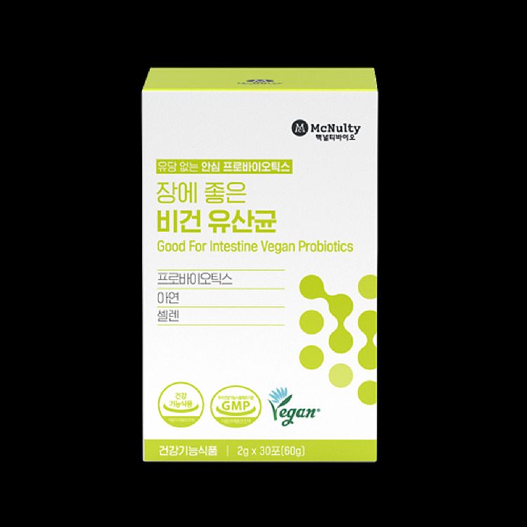 맥널티바이오 장에 좋은 비건 유산균 30포 홈플러스 택배배송