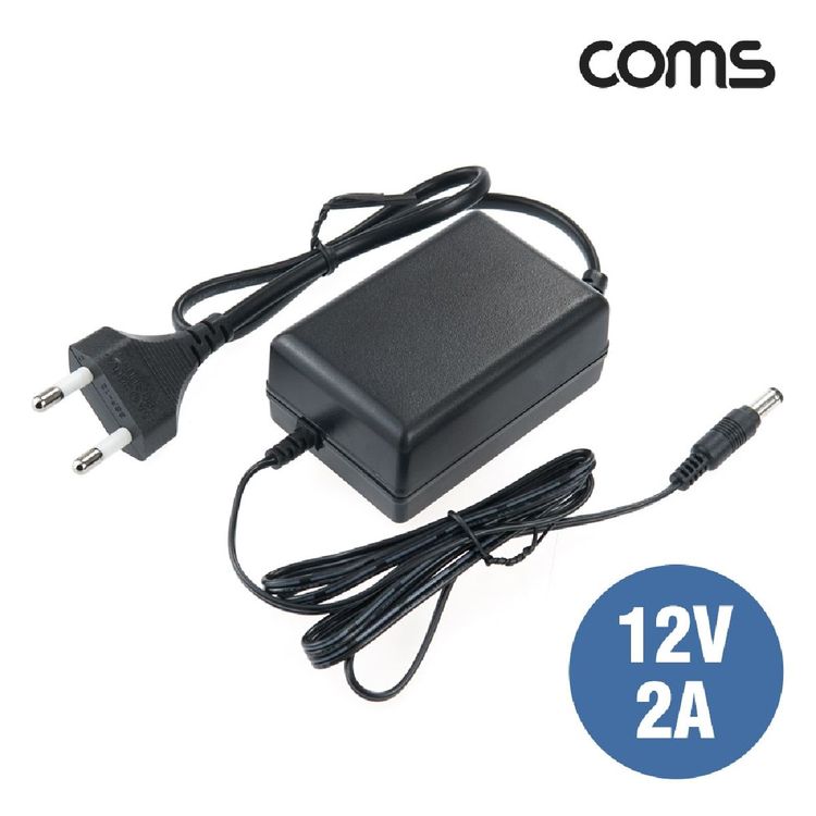 Coms 아답터 정전압 Dc12v Cctv용 2a 55 21 직류어댑터 전원장치 홈플러스 택배배송