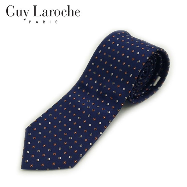 Guy Laroche 기라로쉬 플라워 도트 넥타이네이비 홈플러스 택배배송
