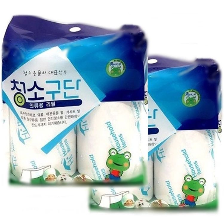 의류용 먼지제거 테이프 리필4p 테이프크리너 홈플러스 택배배송