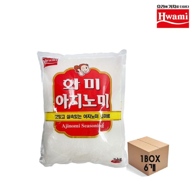 (무료배송)(화미)아지노미MSG(0.1%)3kg x 6개 | 홈플러스 택배배송