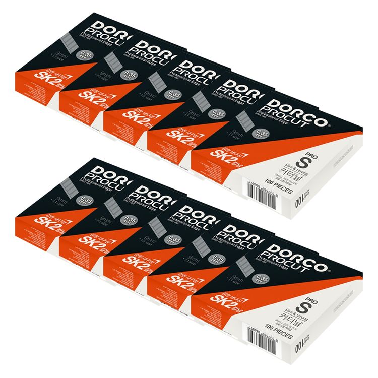 도루코 Sk2 프로컷 프로 S 커터날 100p X 10개 홈플러스 택배배송