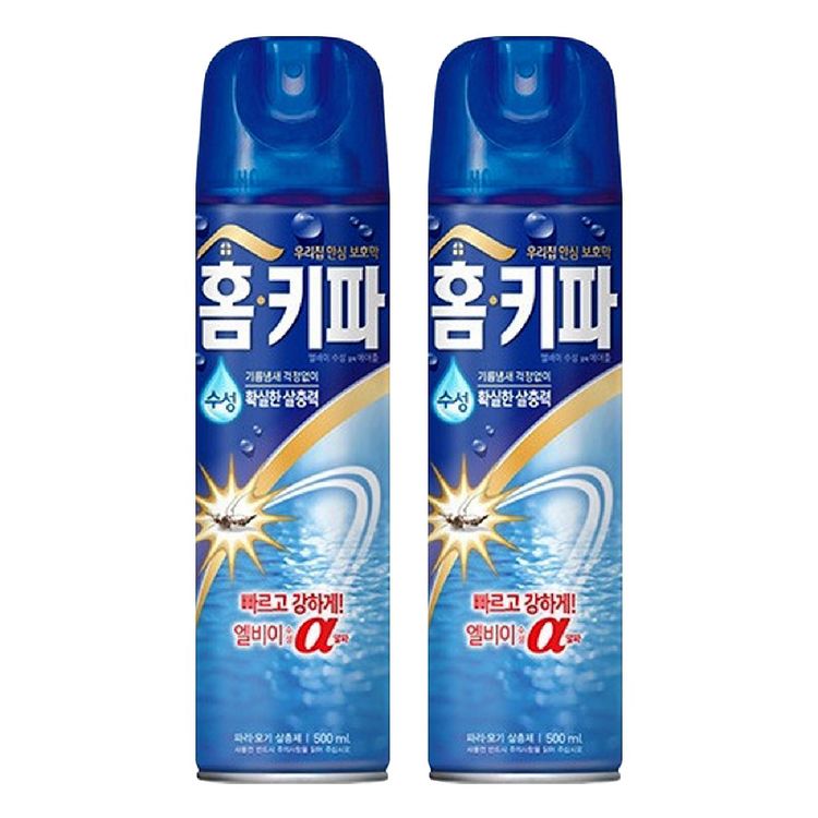 홈키파 엘비이 수성알파 에어졸 500ml X 2개 홈플러스 택배배송