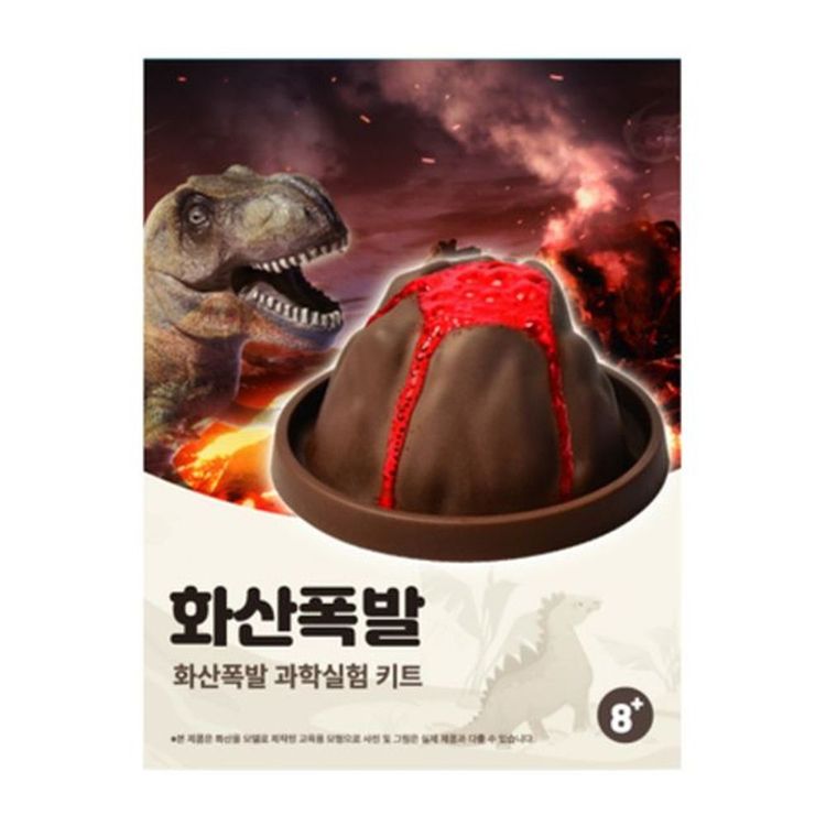 스팀 화산폭발 실험 세트 2p 학교 과학 교구 실험실 홈플러스 택배배송