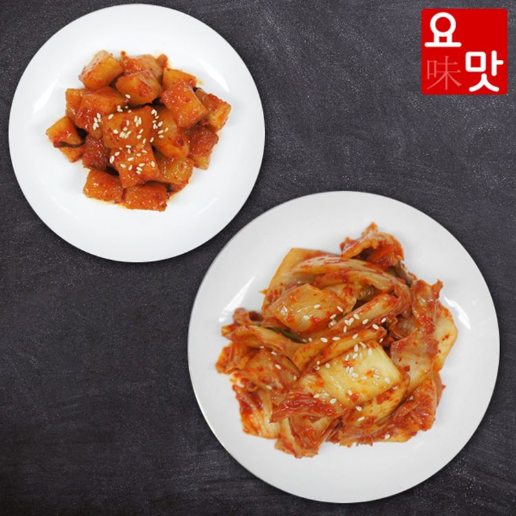 요맛김치 전라도 맛김치1kg깍두기1kg 홈플러스 택배배송