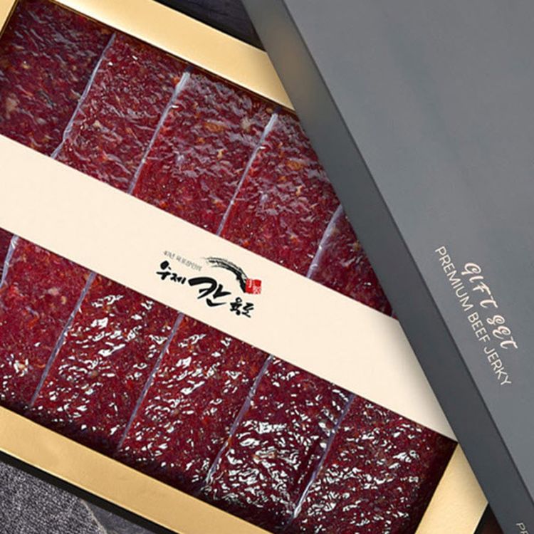 칸육포 촉촉통통 수제 쇠고기 육포 선물세트 360g60g X 6팩 홈플러스 택배배송