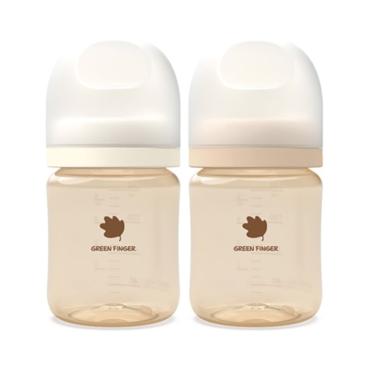 그린핑거 베베그로우 Ppsu 젖병 트윈팩 크림베이지 160ml 노꼭지 홈플러스 택배배송